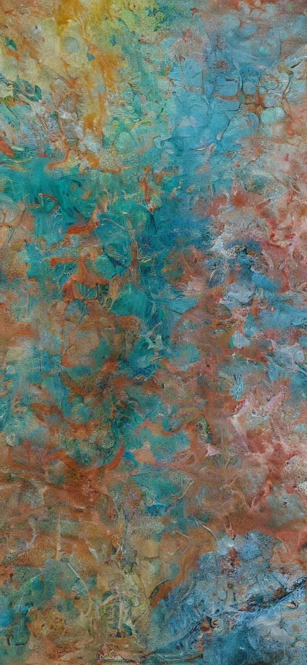 Botto - Aqua Rust Liminal Memory Map