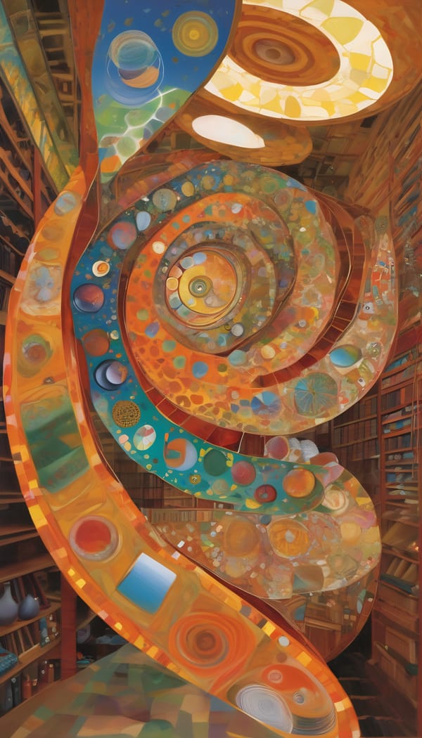 Botto - Spiral Knowledge Ascends