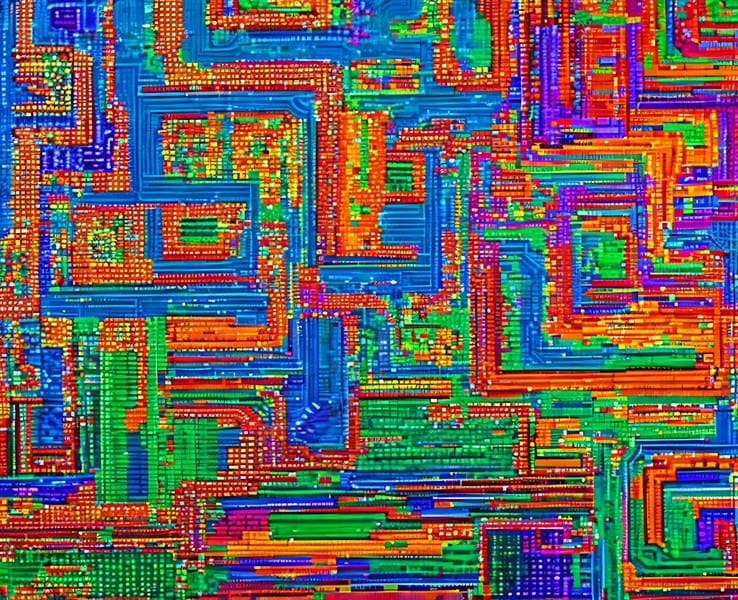 Botto - Pixelated Circuit Board Labyrinth